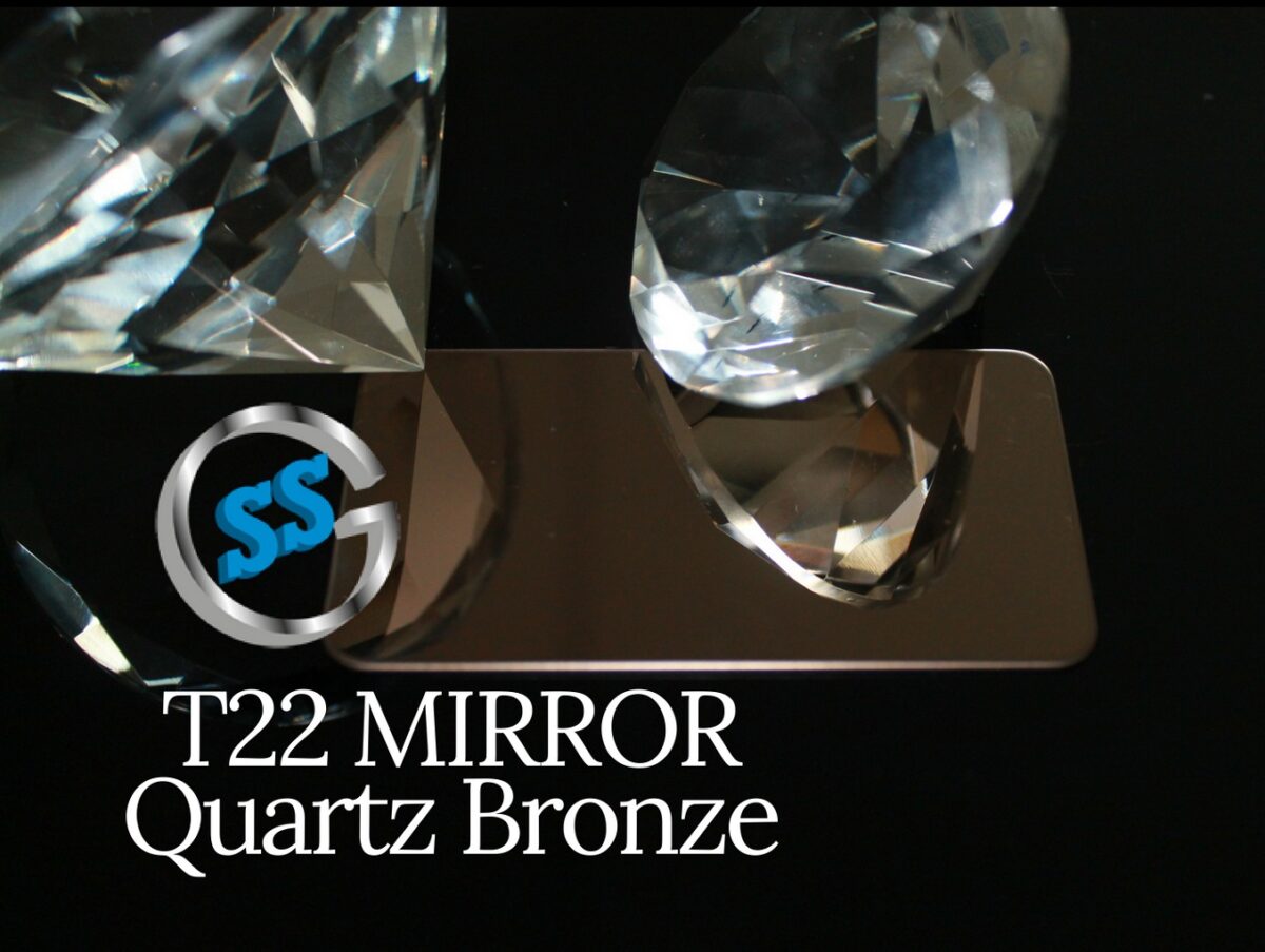 Inox T22 Quartz Bronze Mirror - Steel Service Arte Dell'inossidabile